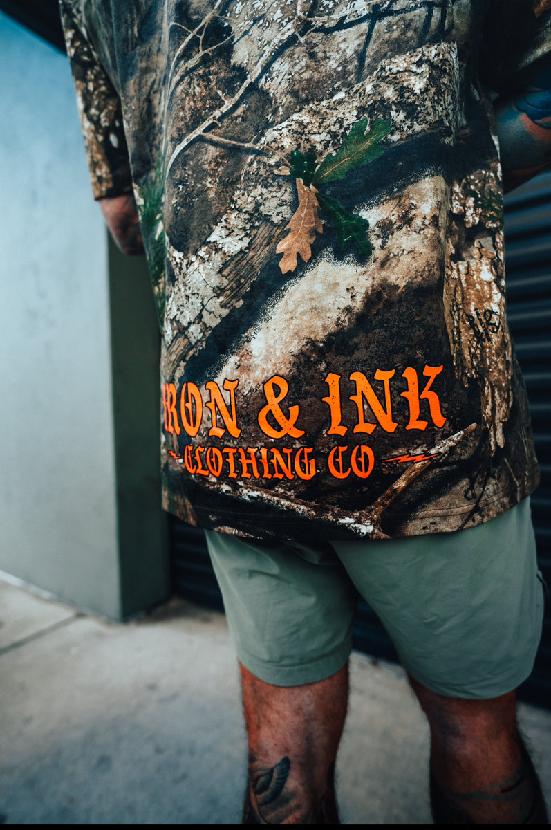 New "Realtree" camo jersey shirt-officially licensed – Iron and Ink Fitness